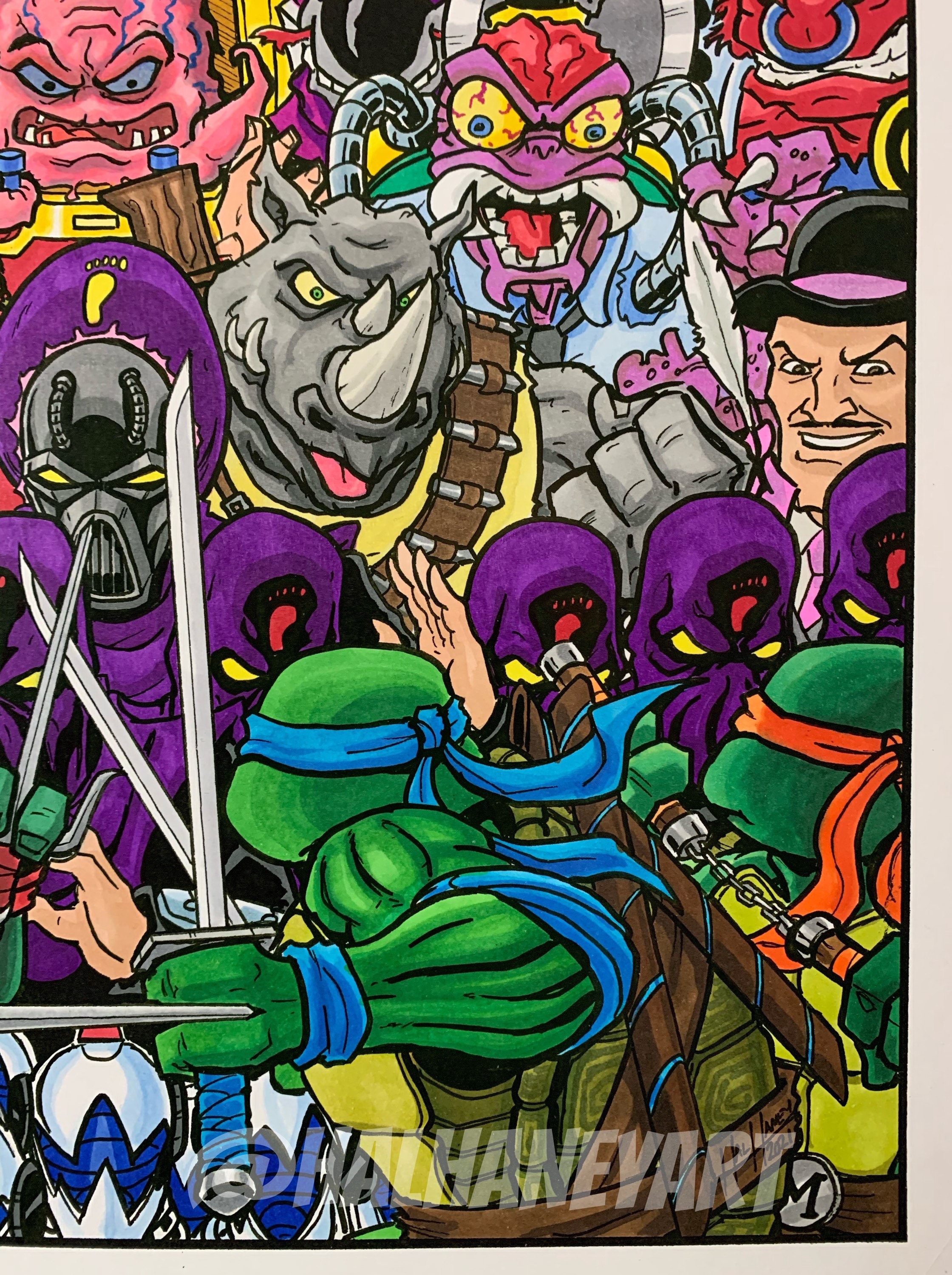 TMNT Rogues Gallery 11x17 Fine Art Print - Etsy Canada
