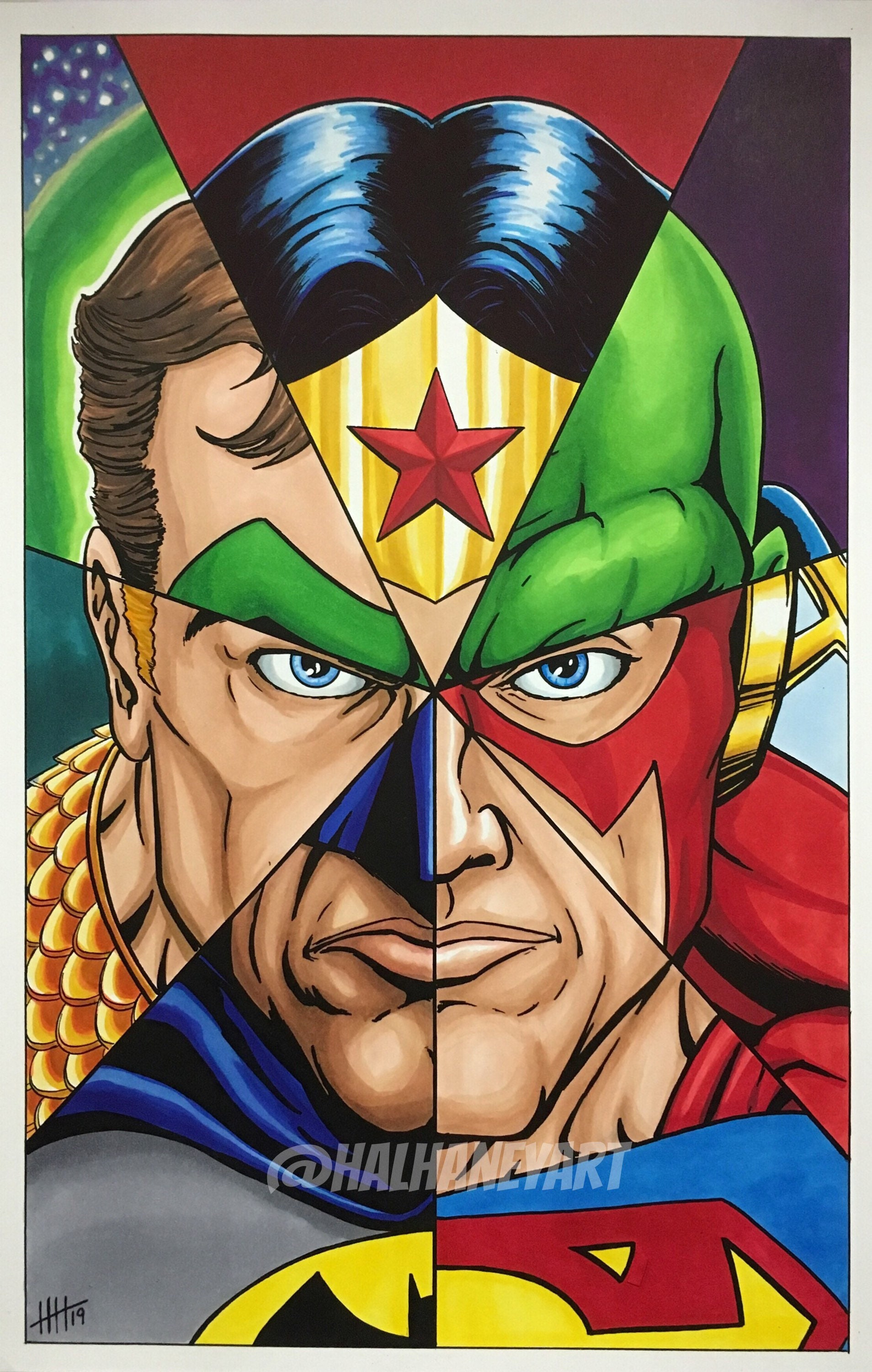 The Justice League Original Members