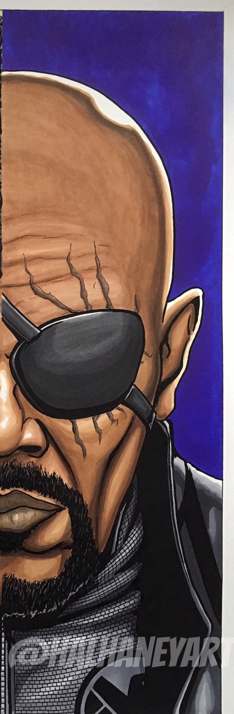 Sam Jackson Transformation 11x17 Fine Art Print | Etsy