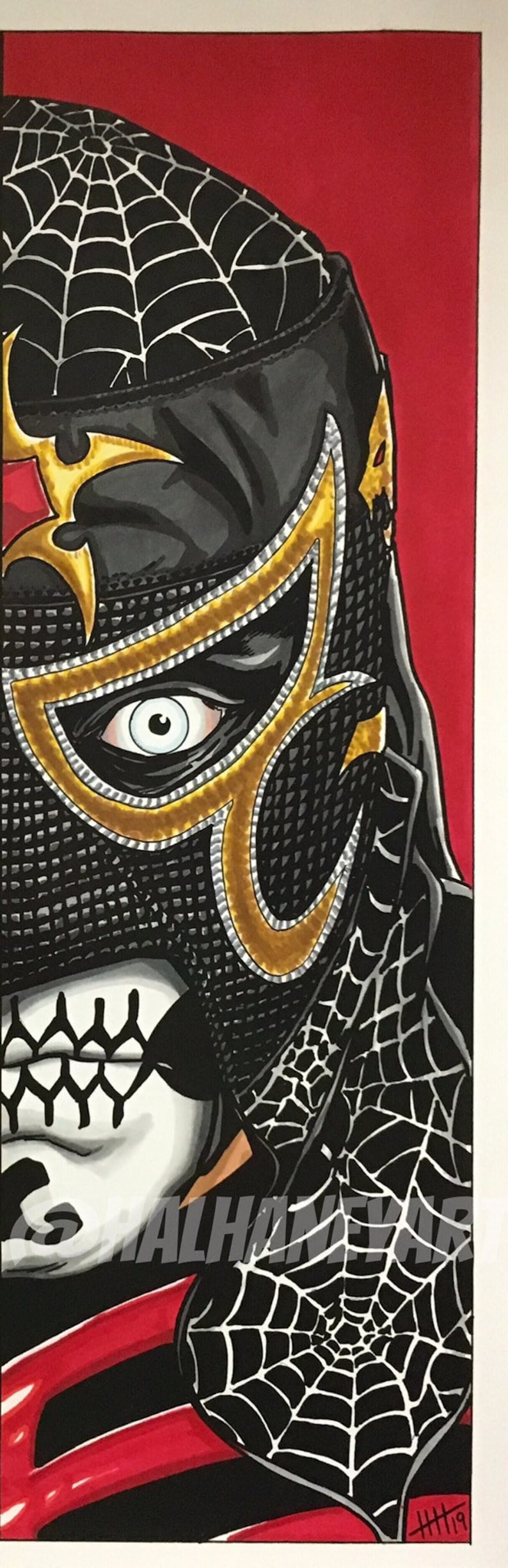Lucha Brothers - 11x17 Fine Art Print - Etsy