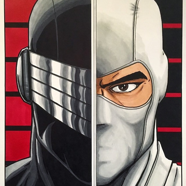 Snake Eyes Cosplay - Etsy