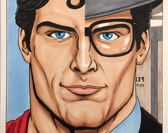 Clark Kent Art - Etsy