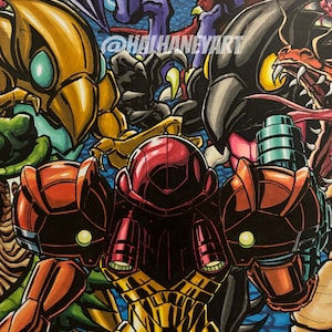Super Metroid - 11x17 Fine Art Print - Etsy