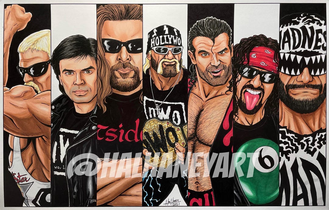 Nwo 7 Panel - 11x17 Fine Art Print - Etsy