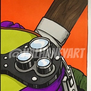 TMNT 4-way Portrait - 11x17 Fine Art Print - Etsy