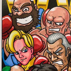 Punch-out!! - 11x17 Fine Art Print - Etsy