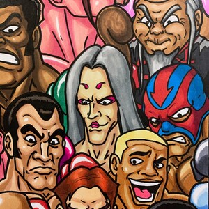 Punch-out!! - 11x17 Fine Art Print - Etsy