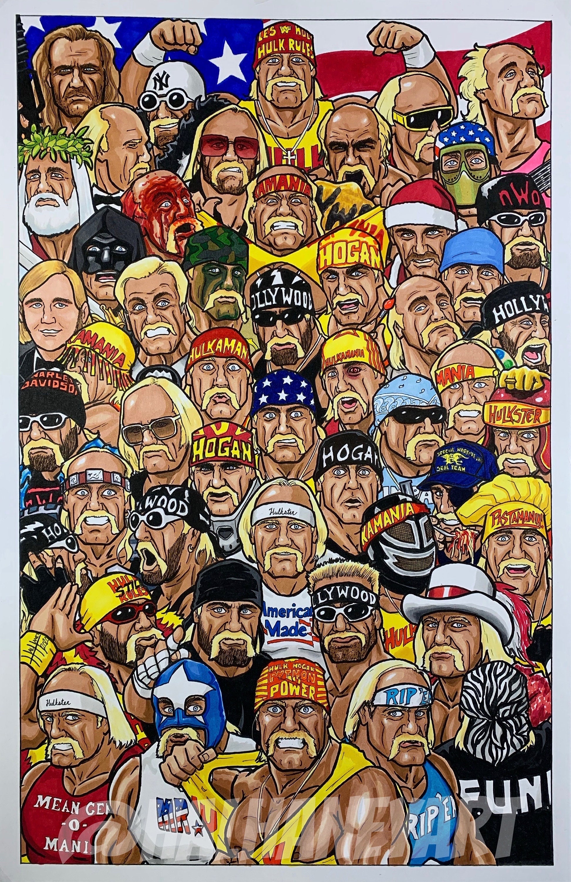 50 Shades of Pythons - 11x17 Fine Art Print - Etsy