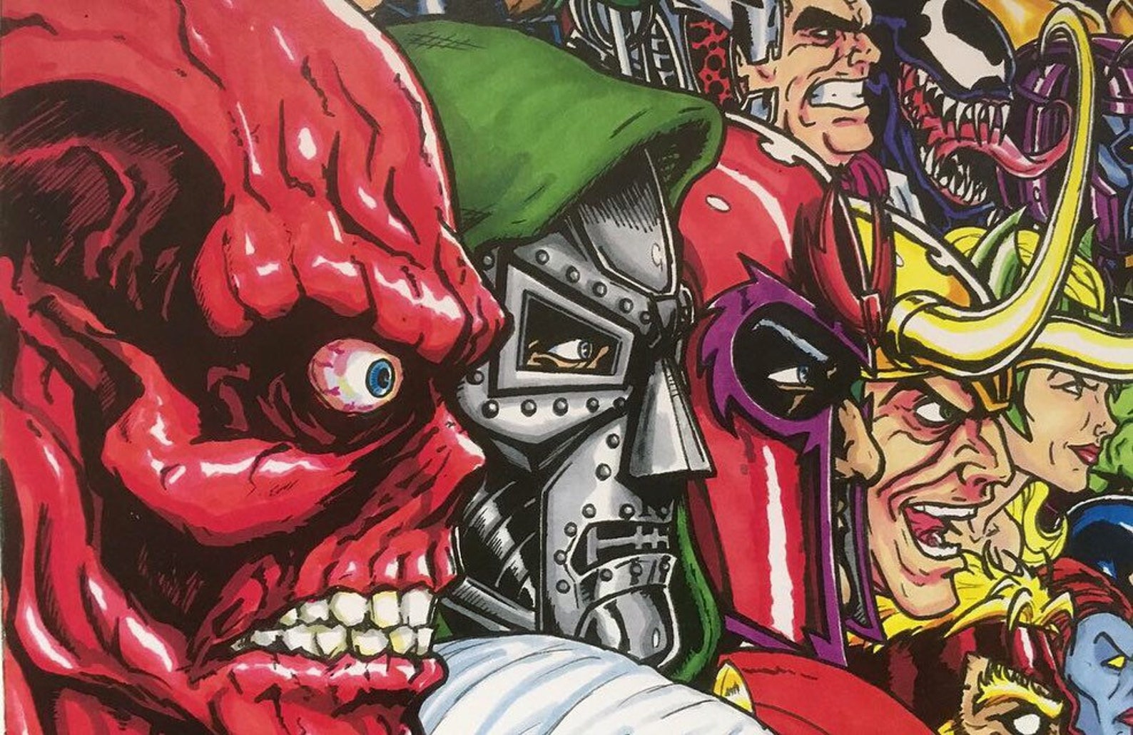 Marvel Vs Dc Villains