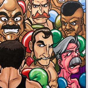 Punch-out!! - 11x17 Fine Art Print - Etsy