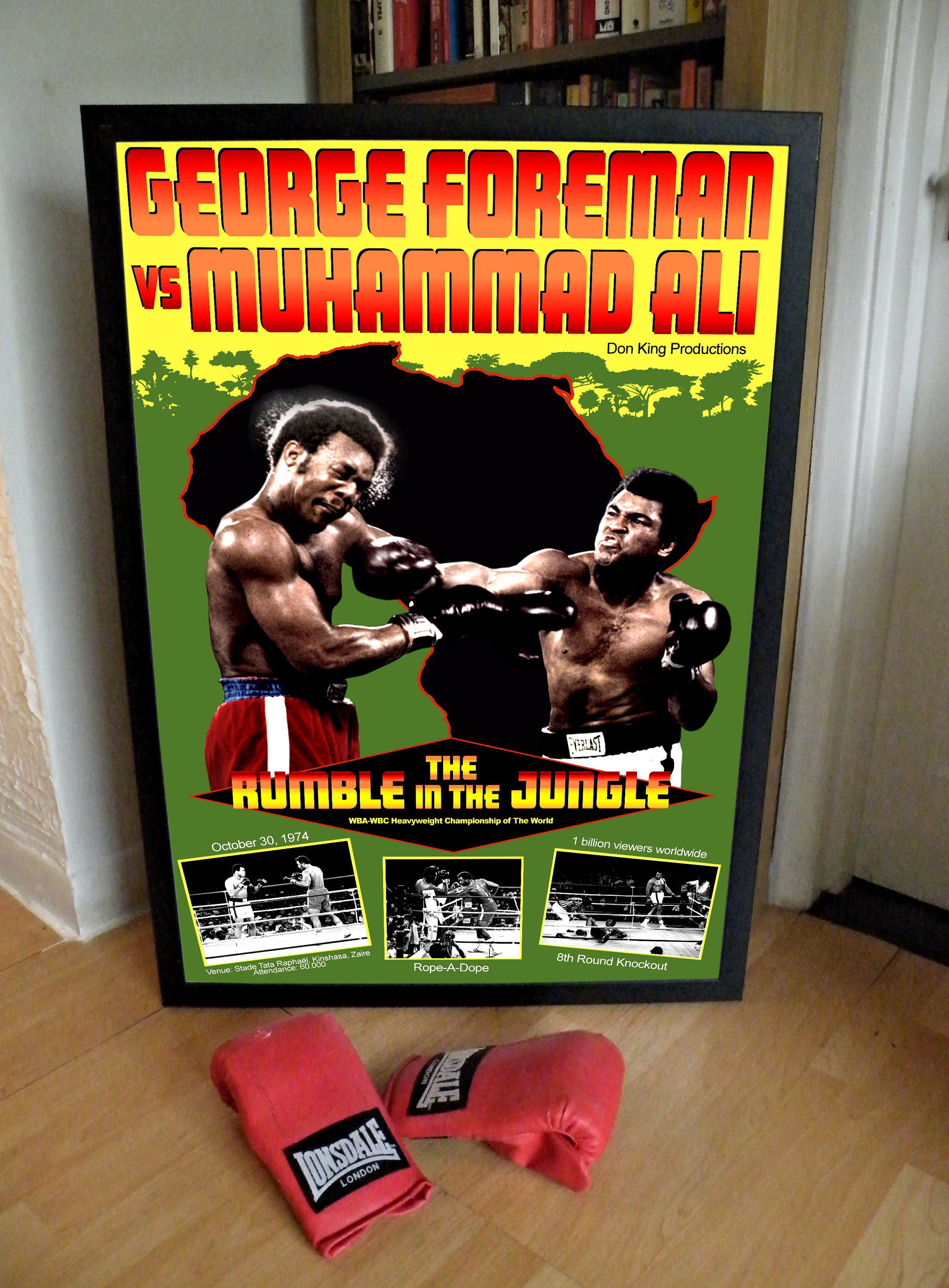 Rumble In The Jungle Poster