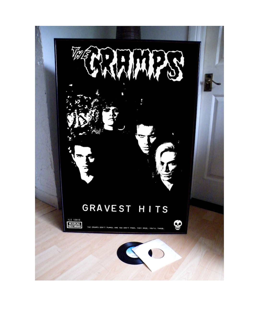 THE CRAMPS Gravest Hits Promotional Poster,garage,goth,punk,stay Sick ...
