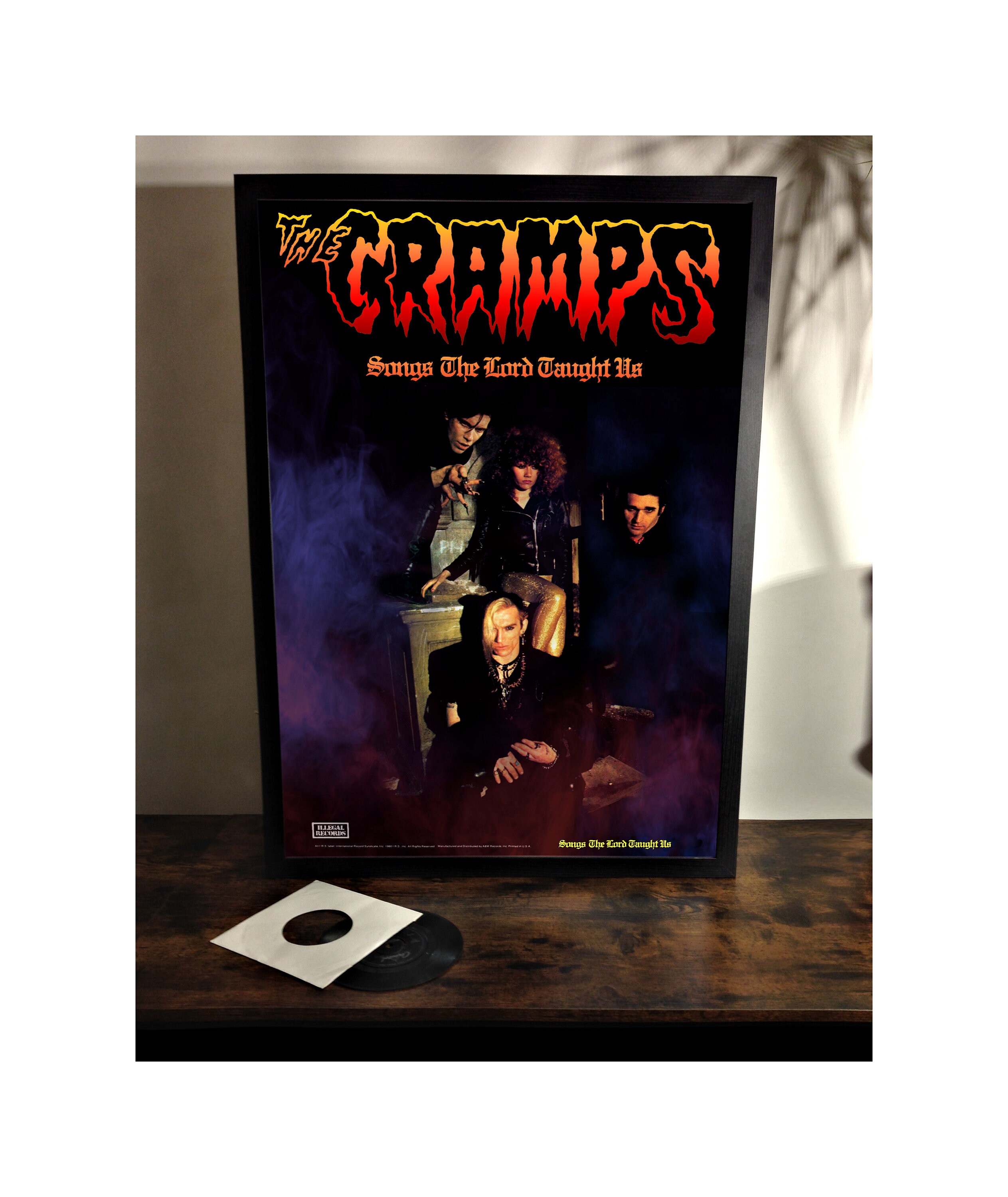 THE CRAMPS Songs the Lord Taught Us, Fever, Garbageman Promotional ... THE CRAMPS Songs the Lord Taught Us, Fever, Garbageman Promotional ...