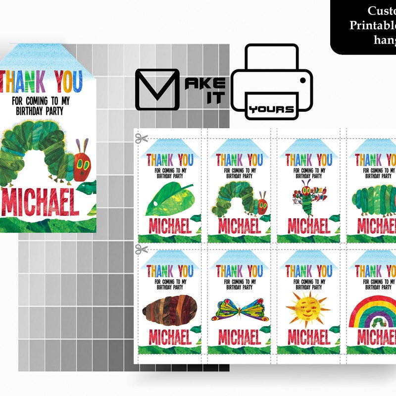 Caterpillar Theme - Etsy