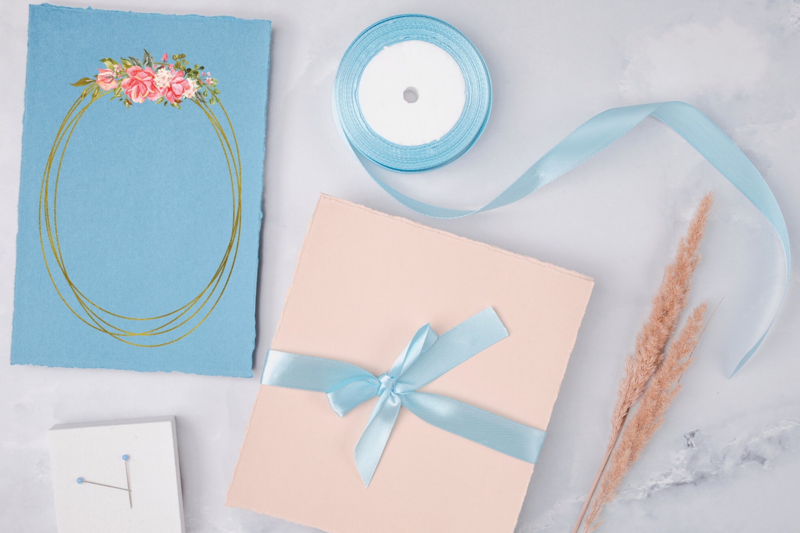 Pink Romantic Geometric Gold Frames, Floral Crystal Frames, Wedding ...