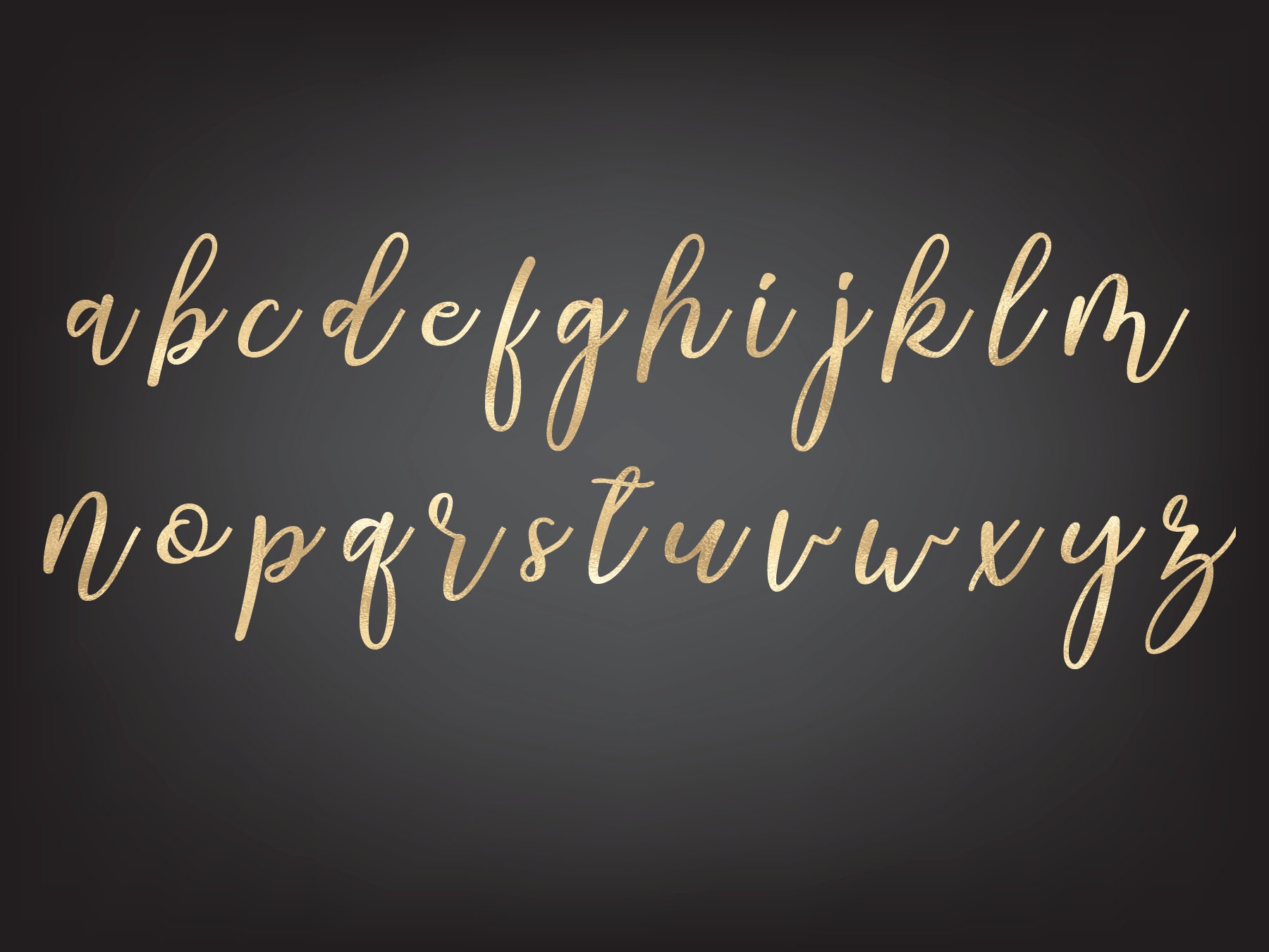 Glitter Gold Alphabet PNG – Foil Letters & Decorative Clipart for ...