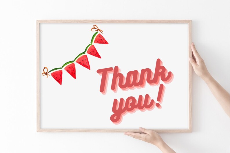 Watermelon Party Summer Clipart Watercolor Clipart Popsicle | Etsy