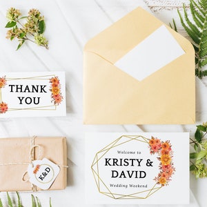 Fall Flowers Watercolor Frames, Geometric Gold Frames, Yellow Gold ...