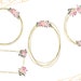 Decorative Frames, Watercolor Floral Geometric Frames, Rose and ...