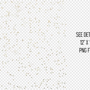 Gold Glitter Stars Overlays - Etsy