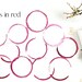 Watercolor Circles for Logo, Red Circles for Logo, Watercolor Design ...