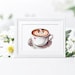 Watercolor Coffee Mugs and Cups Clipart - Etsy