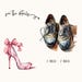 Watercolor Shoes Clipart: Floral Sneakers, Wedding Shoes (PNG Files) - Etsy