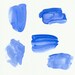 34 Blue Watercolor Splash Cliparts Light Blue Watercolor - Etsy