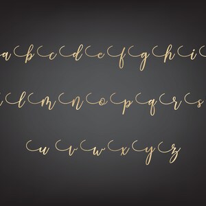 Glitter Gold Alphabet PNG – Foil Letters & Decorative Clipart for ...