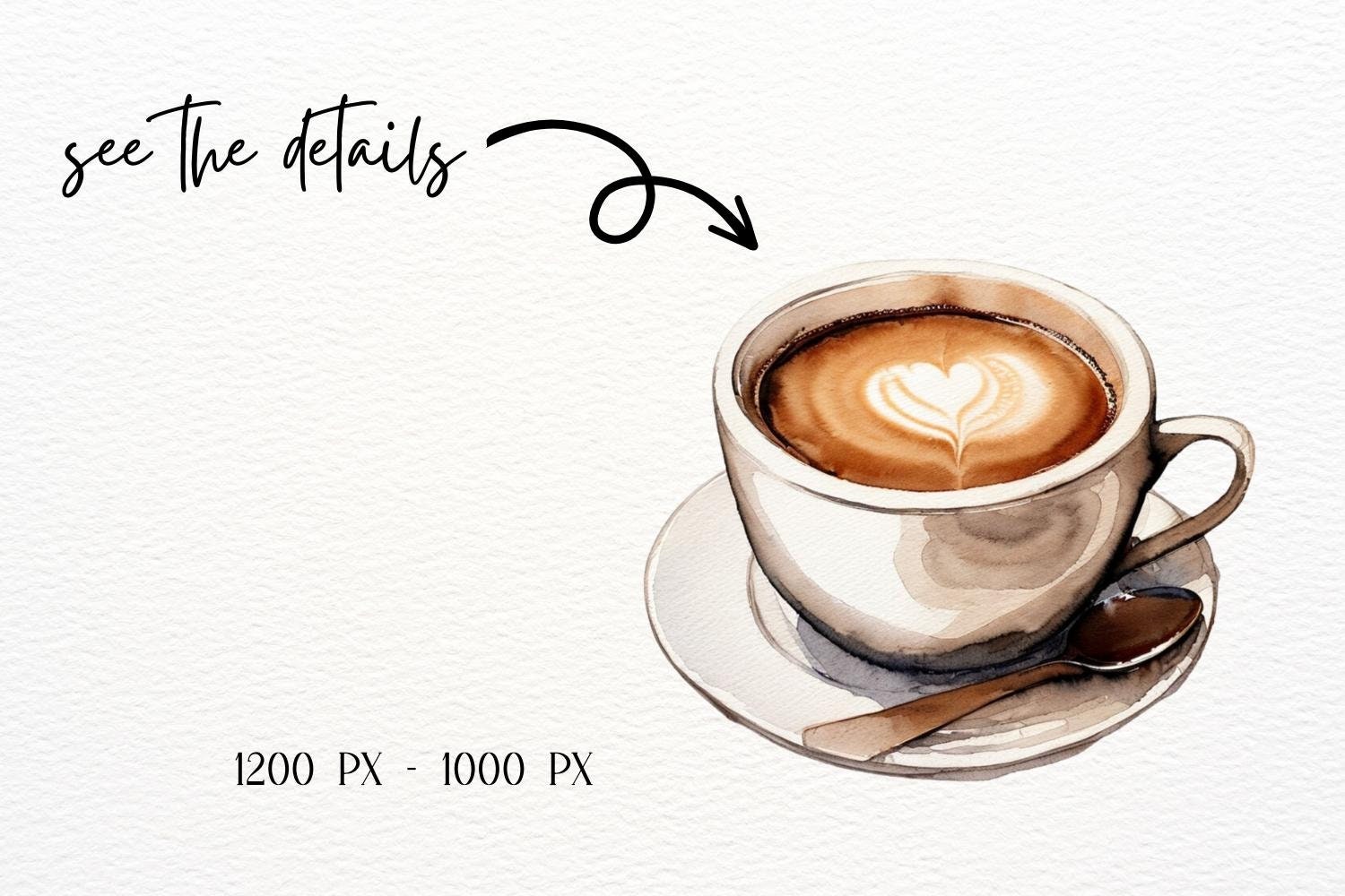 Watercolor Coffee Mugs and Cups Clipart - Etsy