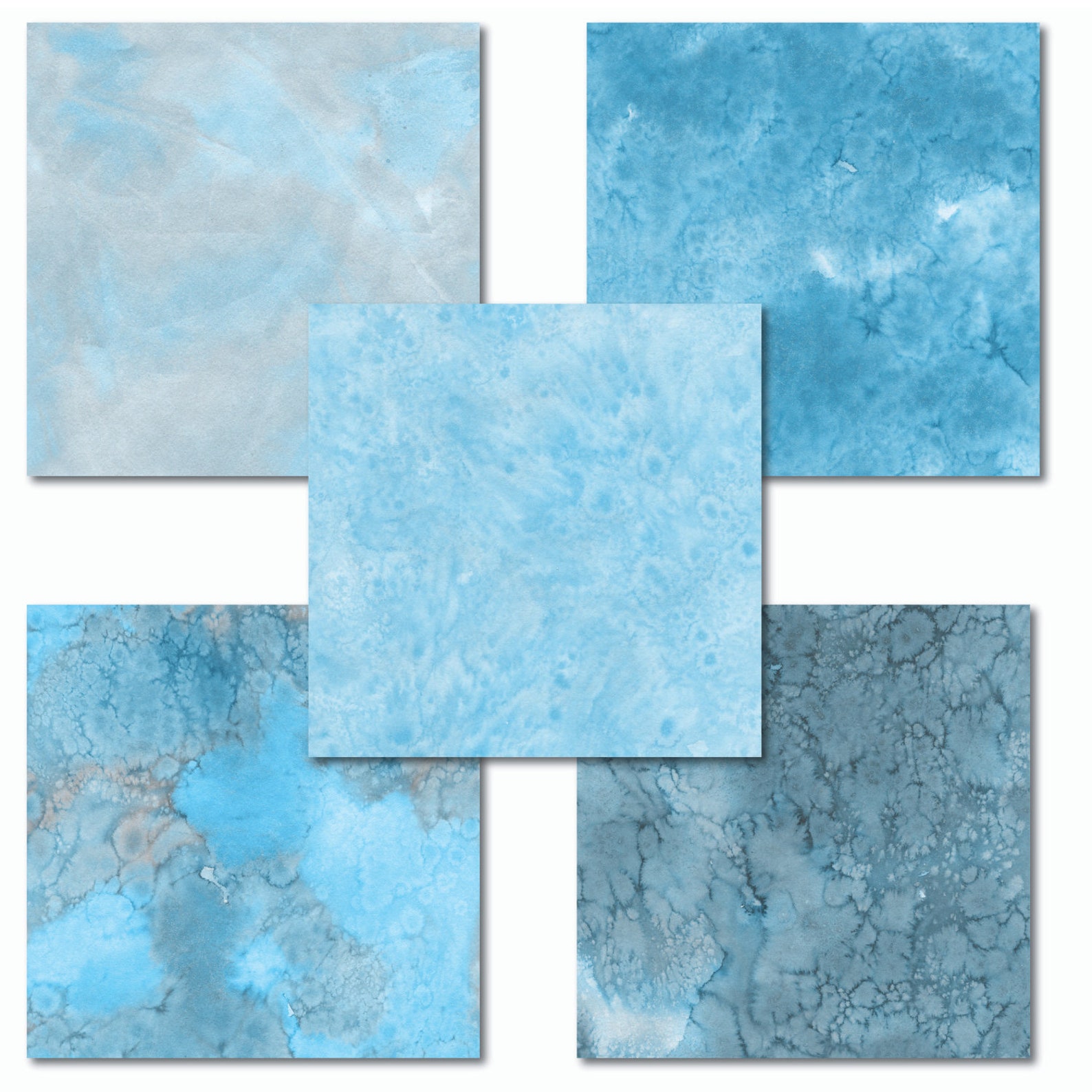 Watercolor Blue Background Blue Watercolor Paper Hand - Etsy