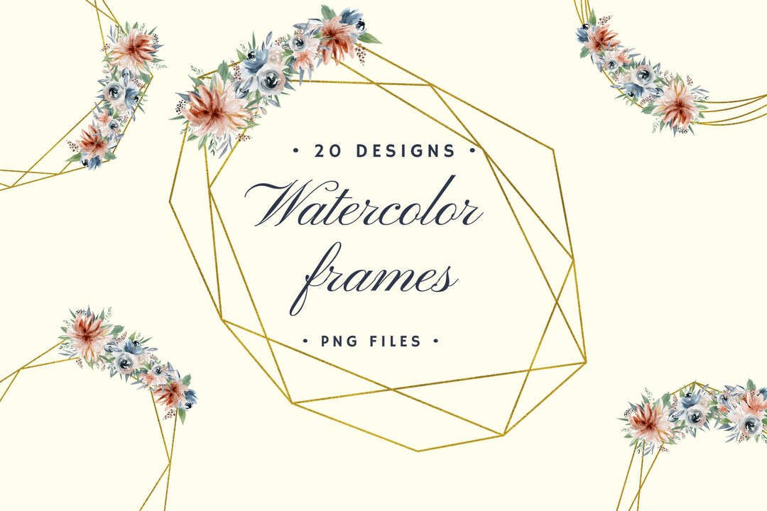 Romantic Geometric Frames, Frames With Pink and Red Rose, Frame With ...