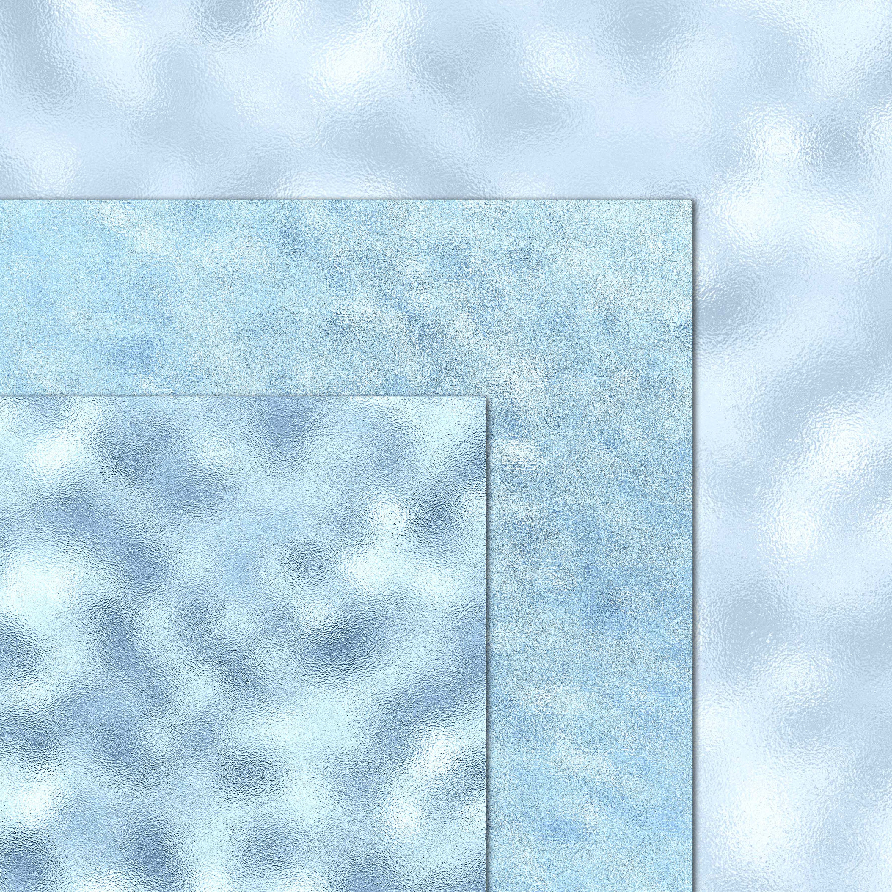 Light Blue Digital Paper Textures: Foil, Glitter, Watercolor (JPG) - Etsy