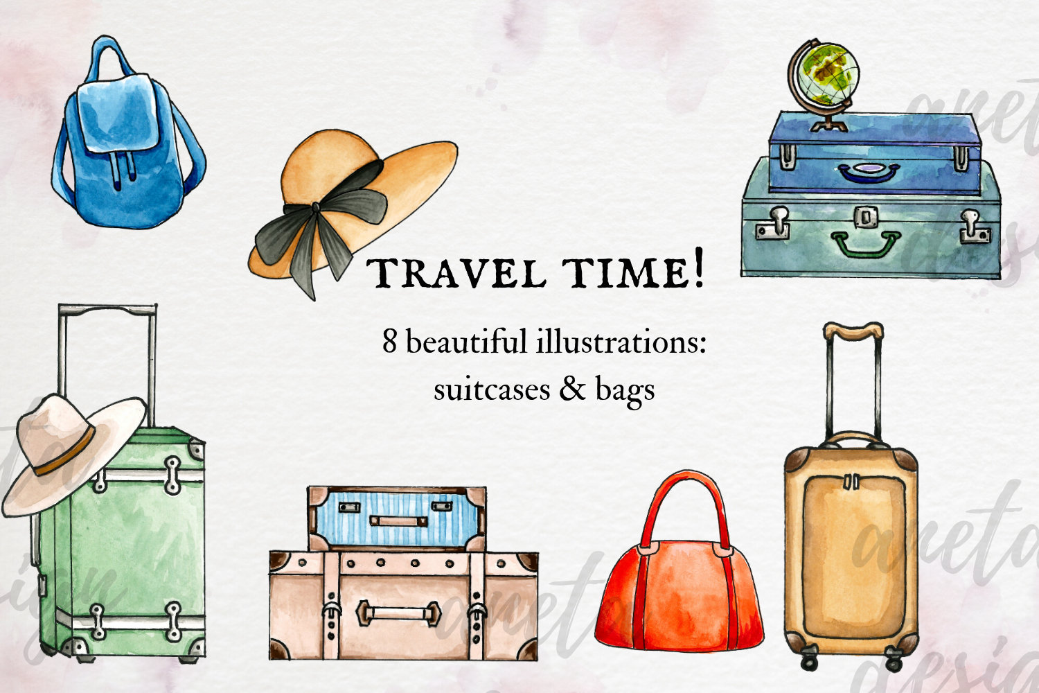 Travel Bag Clip Art