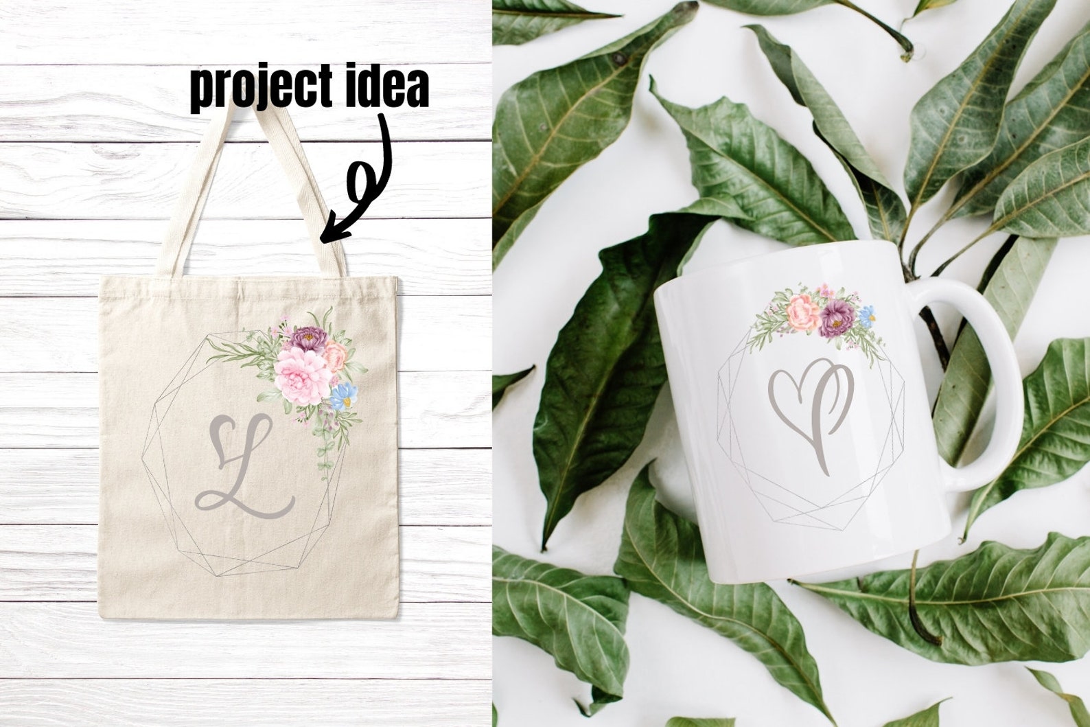 Silver Geometric Frames Silver Wedding Frames Frames With | Etsy