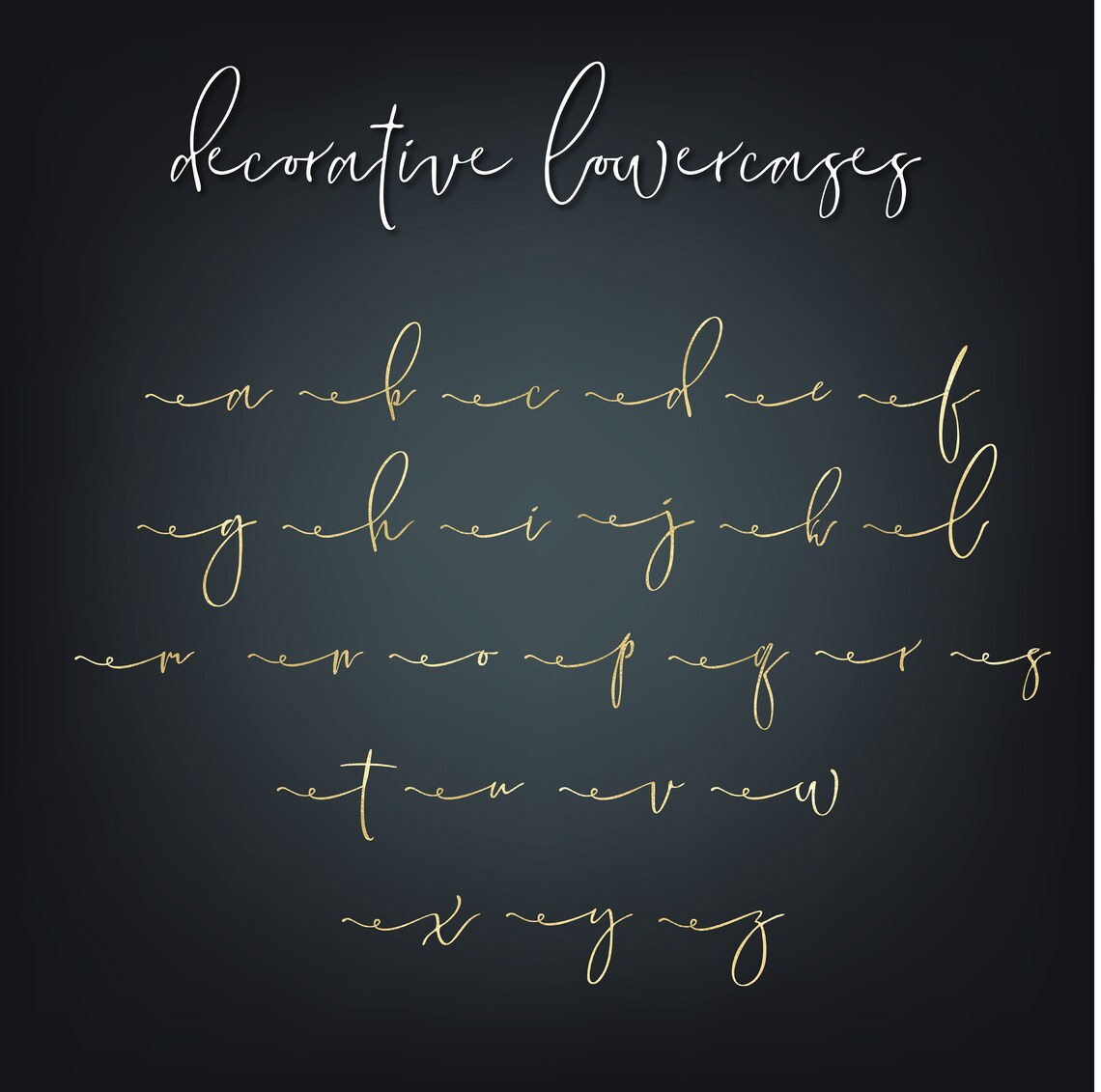 Gold Foil Alphabet Gold Letters Clipart Decorative Alphabet - Etsy