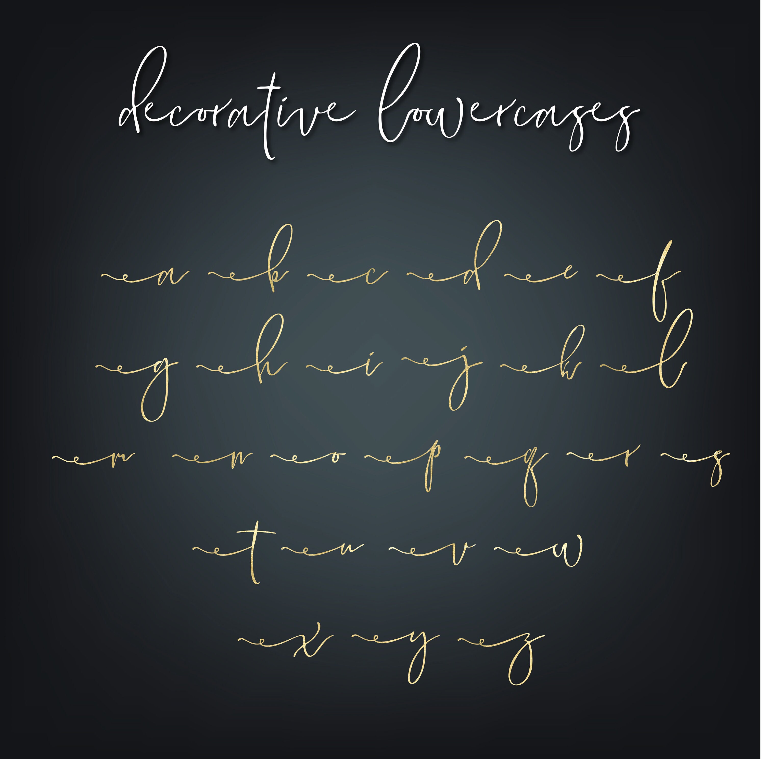 Gold Foil Alphabet Gold Letters Clipart Decorative Alphabet - Etsy