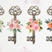 Watercolor Keys, Boho Keys Illustrations, Old Key Clipart, Antique Keys ...