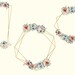 Romantic Geometric Frames, Frames With Pink and Red Rose, Frame With ...