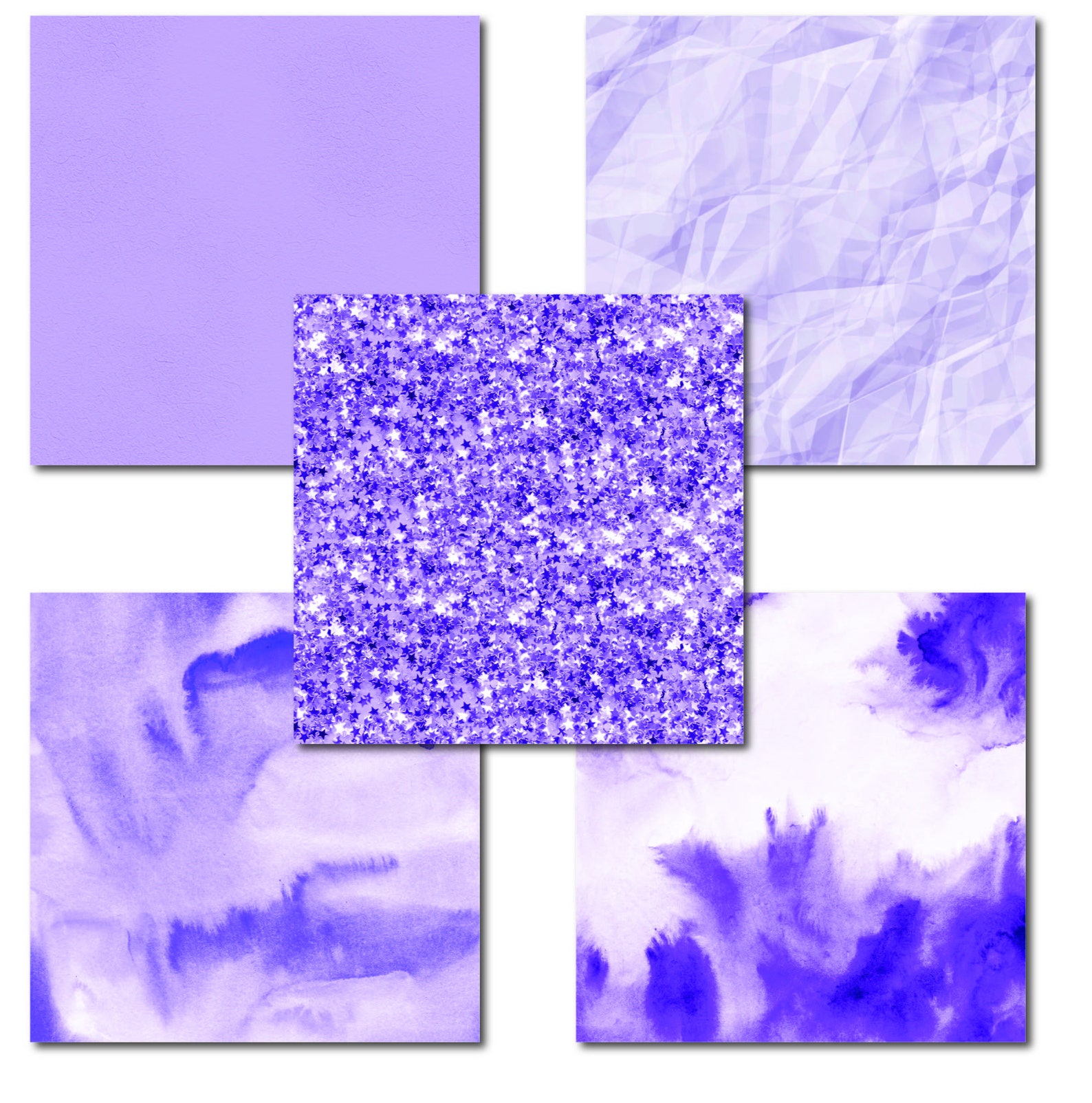 16 Lavender Textures Lavender Foil Paper Glitter Lavender | Etsy