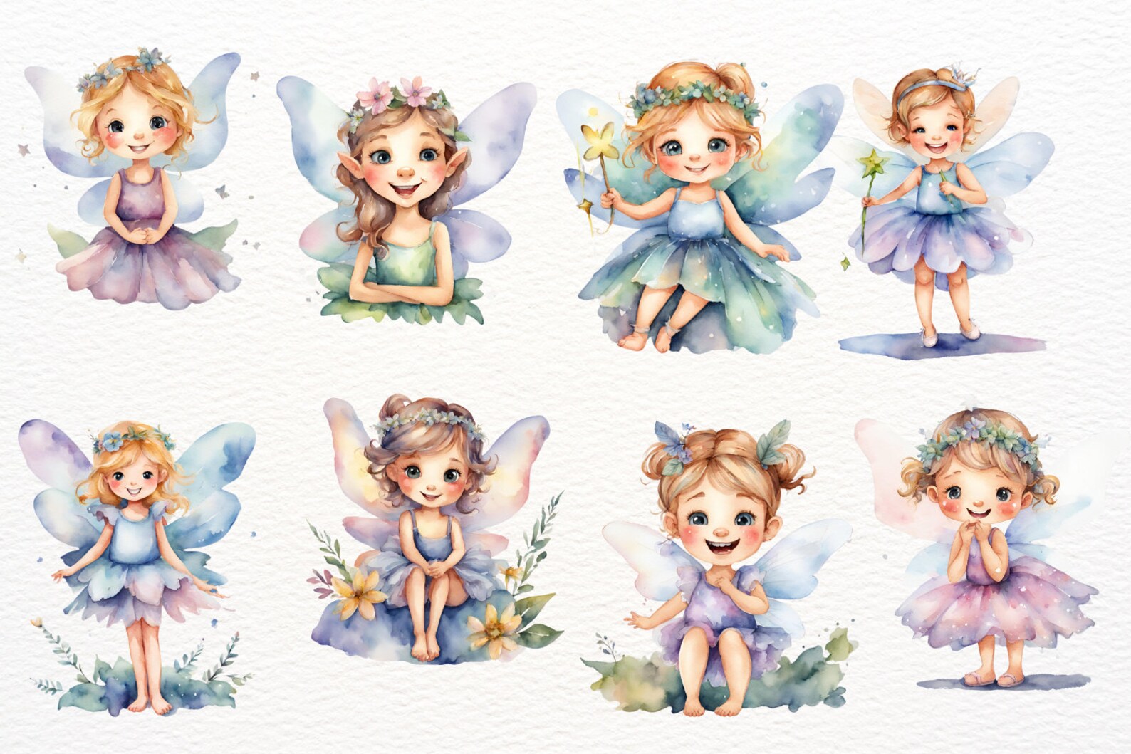 Cute Tooth Fairy Clipart, Nursery Fairy, Wings Fairy - Etsy