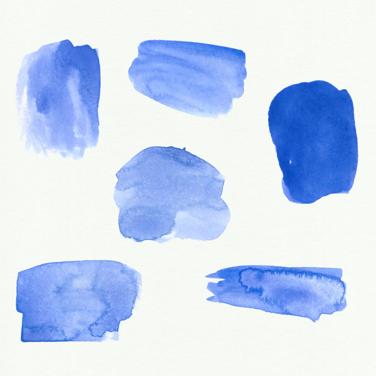 34 Blue Watercolor Splash Cliparts Light Blue Watercolor - Etsy