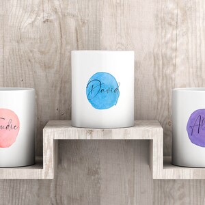 32 Watercolor Dots Clipart Set – Hand Painted Colorful Circles, Digital ...