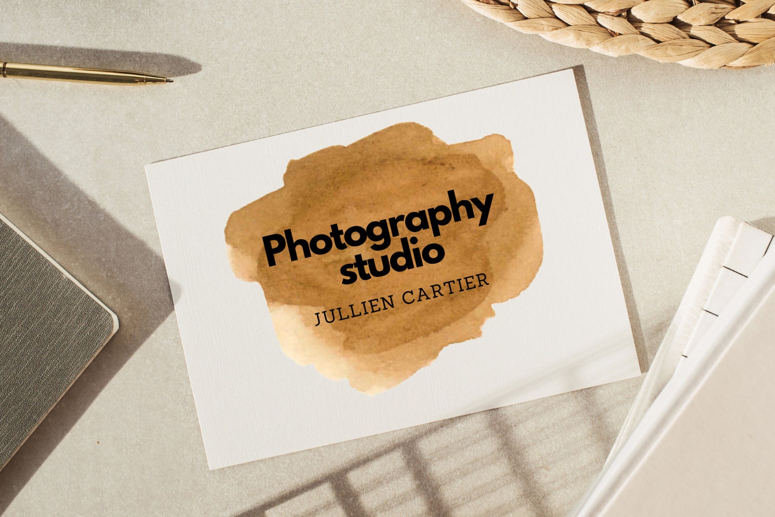 Brown Watercolor Splash Clipart Brown Watercolor Brush | Etsy