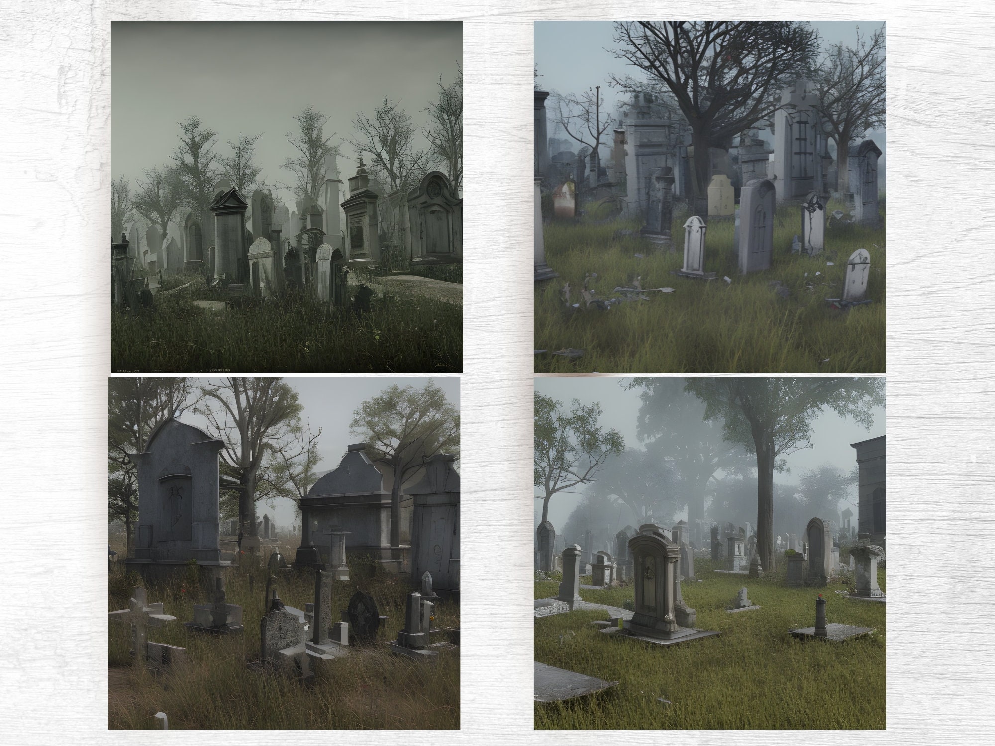 Dark Cemetery Backgrounds - Etsy