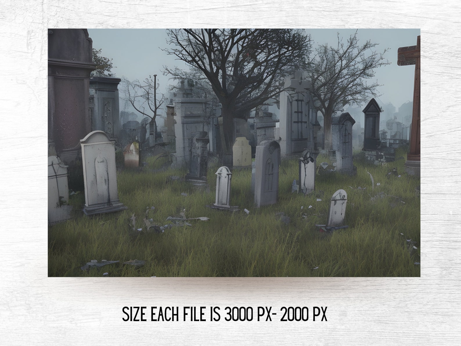 Dark Cemetery Backgrounds - Etsy