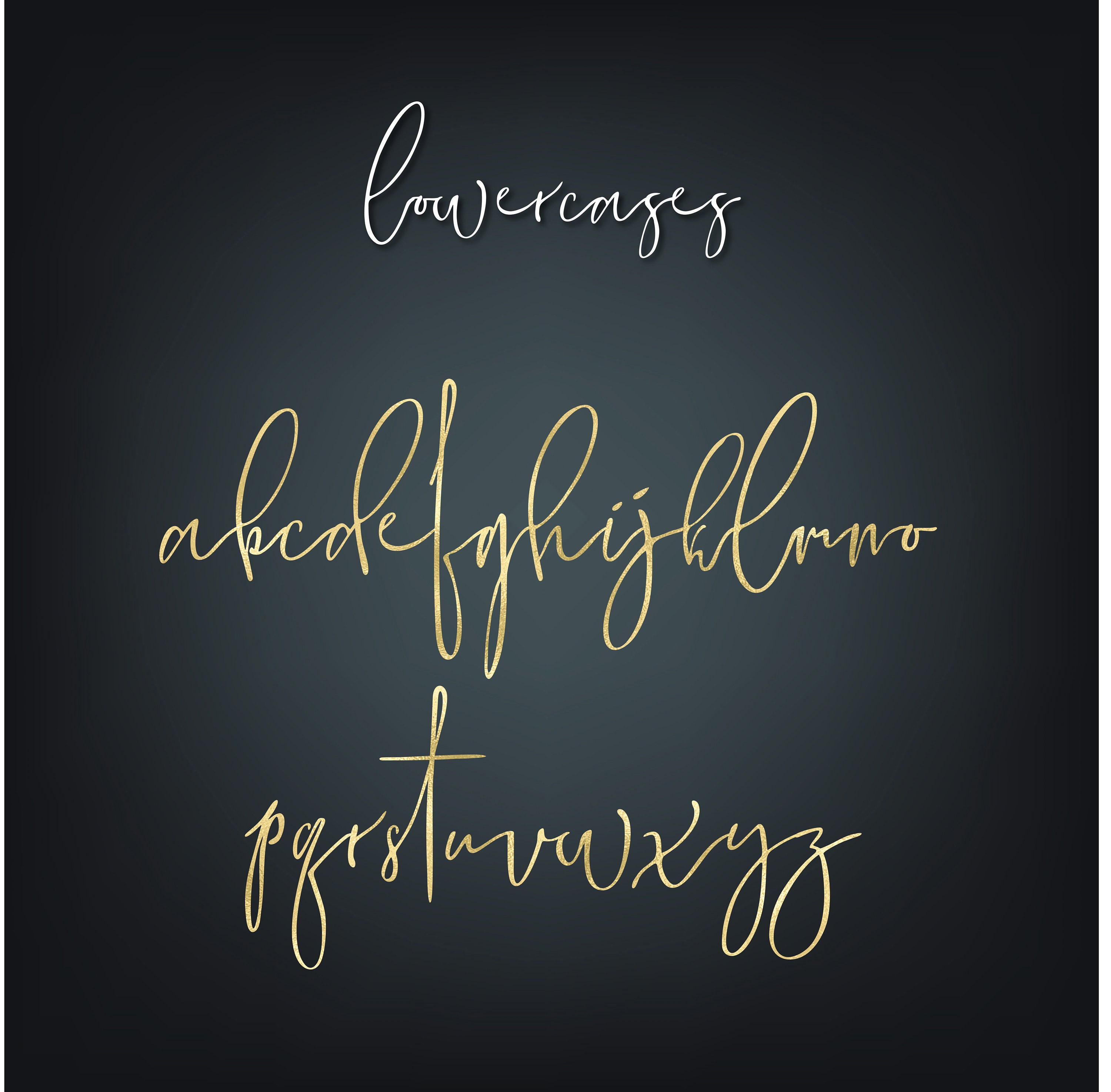 Gold Foil Alphabet, Gold Letters Clipart, Decorative Alphabet - Etsy