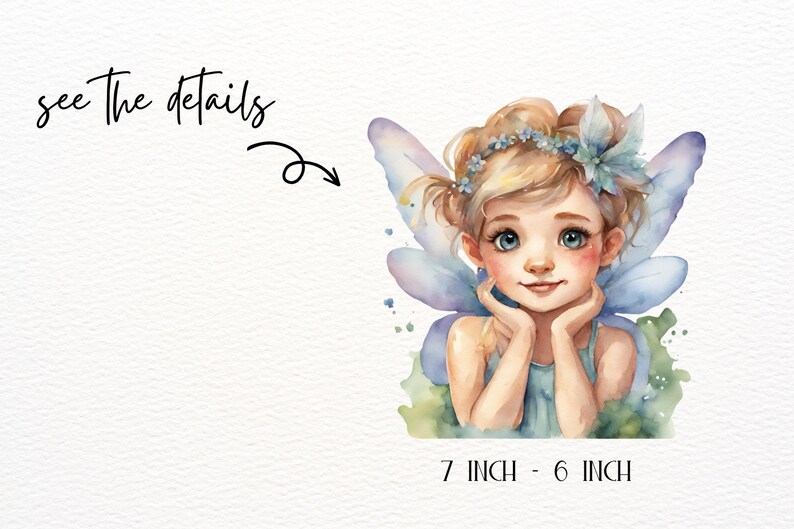 Cute Tooth Fairy Clipart, Nursery Fairy, Wings Fairy - Etsy