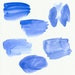 34 Blue Watercolor Splash Cliparts Light Blue Watercolor - Etsy