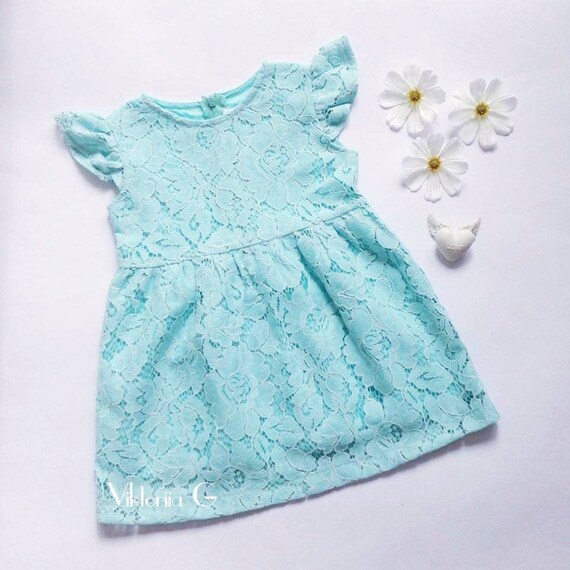 Matching Girls Dress Mom and Daughter Clothes Guipure Dress | Etsy